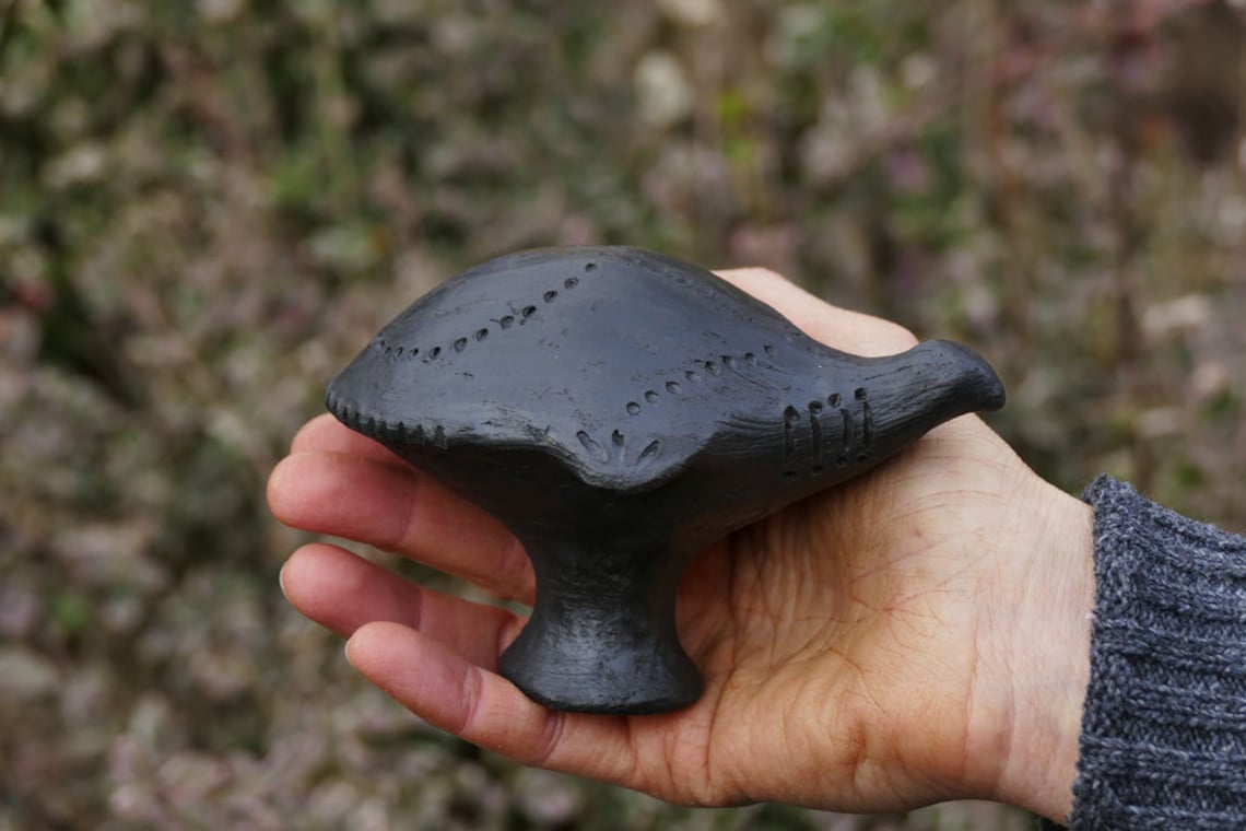 Ceramic Bird Magic Rattle Shamanic Instrument Ancient Replica | Etsy