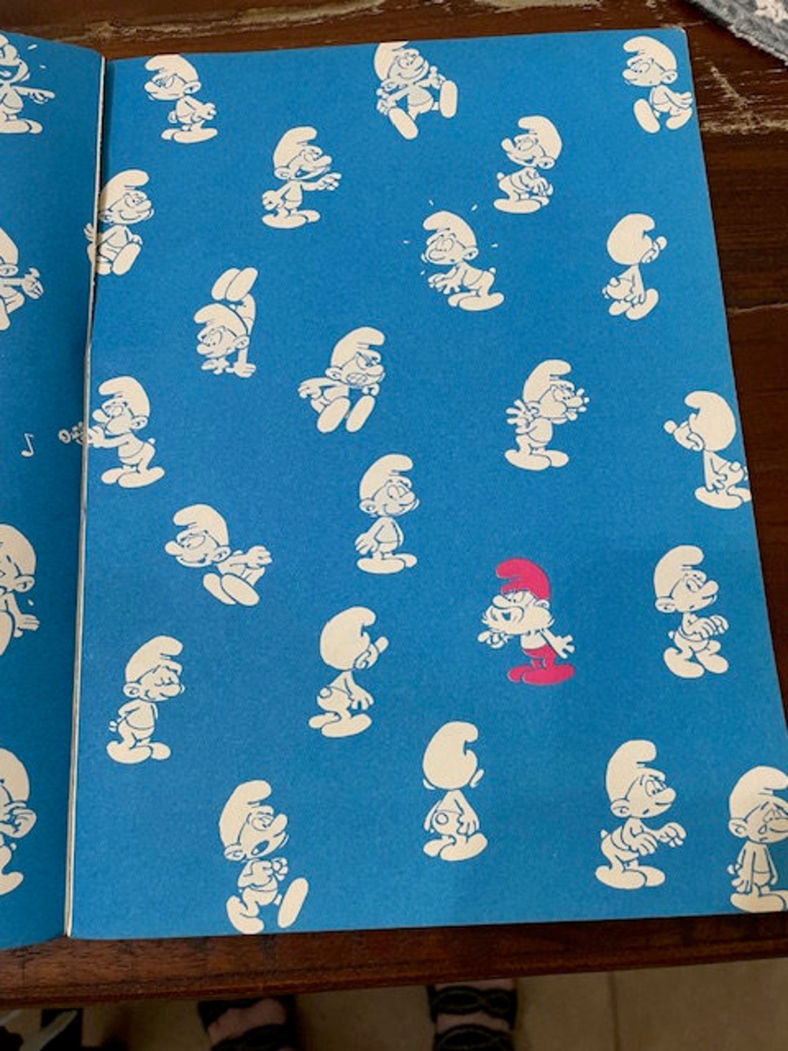 Vintage the Smurfs and the Howlibird Soft Cover Book by Peyo ...
