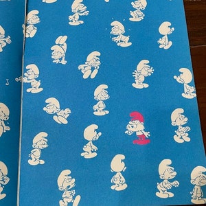 Vintage the Smurfs and the Howlibird Soft Cover Book by Peyo ...