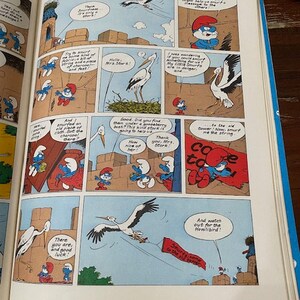 Vintage the Smurfs and the Howlibird Book by Peyo - Smurf Movie ...