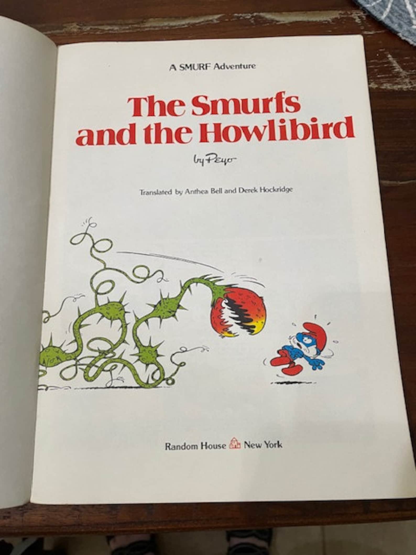 Vintage the Smurfs and the Howlibird Soft Cover Book by Peyo ...