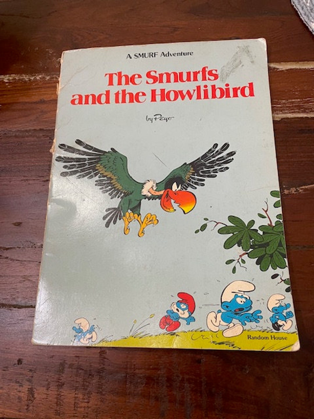 Vintage the Smurfs and the Howlibird Soft Cover Book by Peyo ...