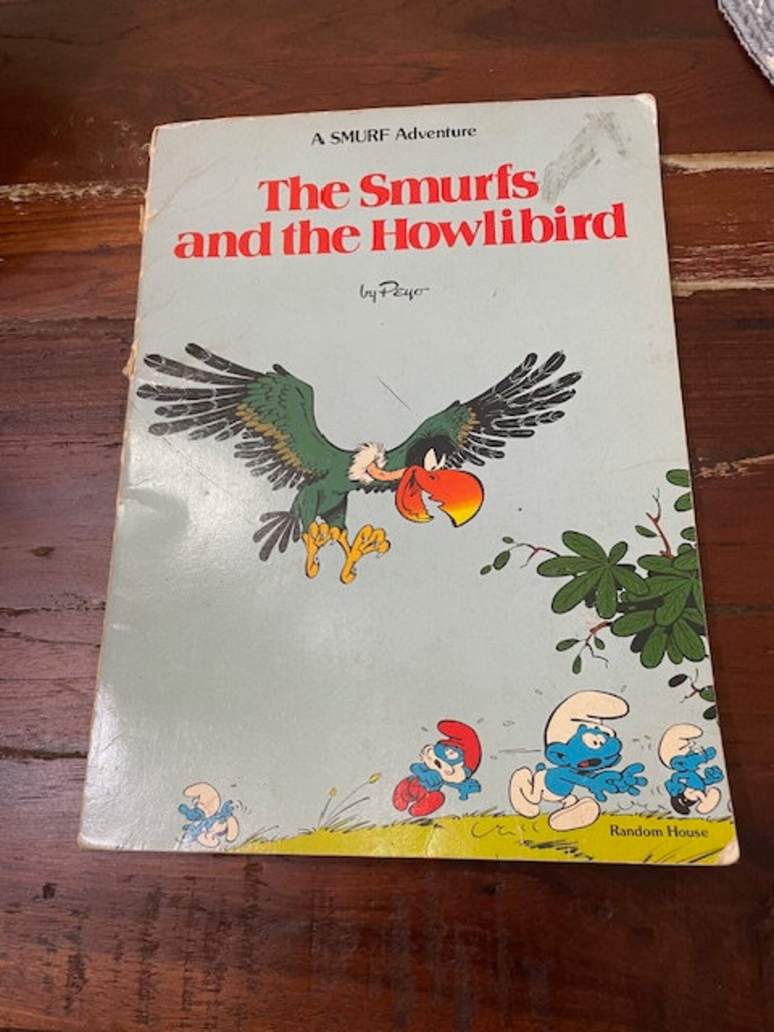 Vintage the Smurfs and the Howlibird Soft Cover Book by Peyo ...