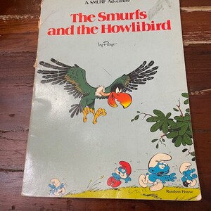 Vintage the Smurfs and the Howlibird Soft Cover Book by Peyo ...