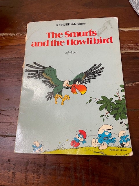 Vintage the Smurfs and the Howlibird Soft Cover Book by Peyo ...