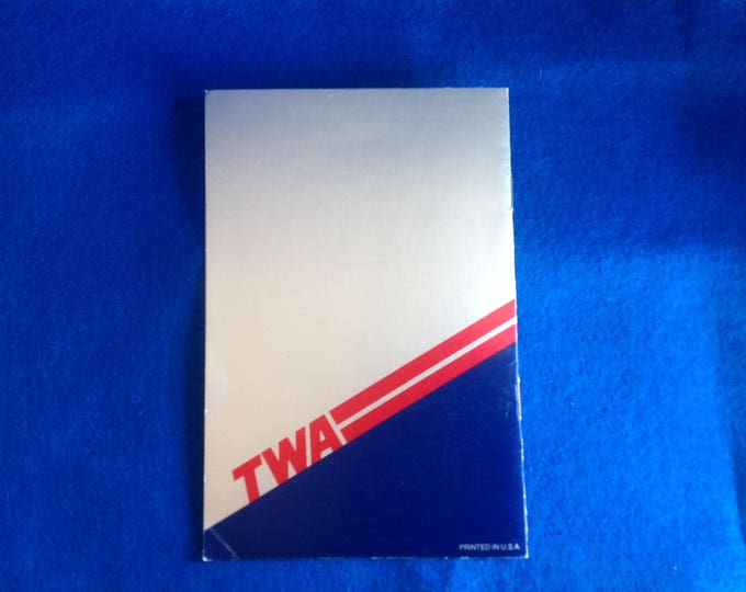 Vintage TWA International in Flight Food and Drink Menu With Duty Free ...