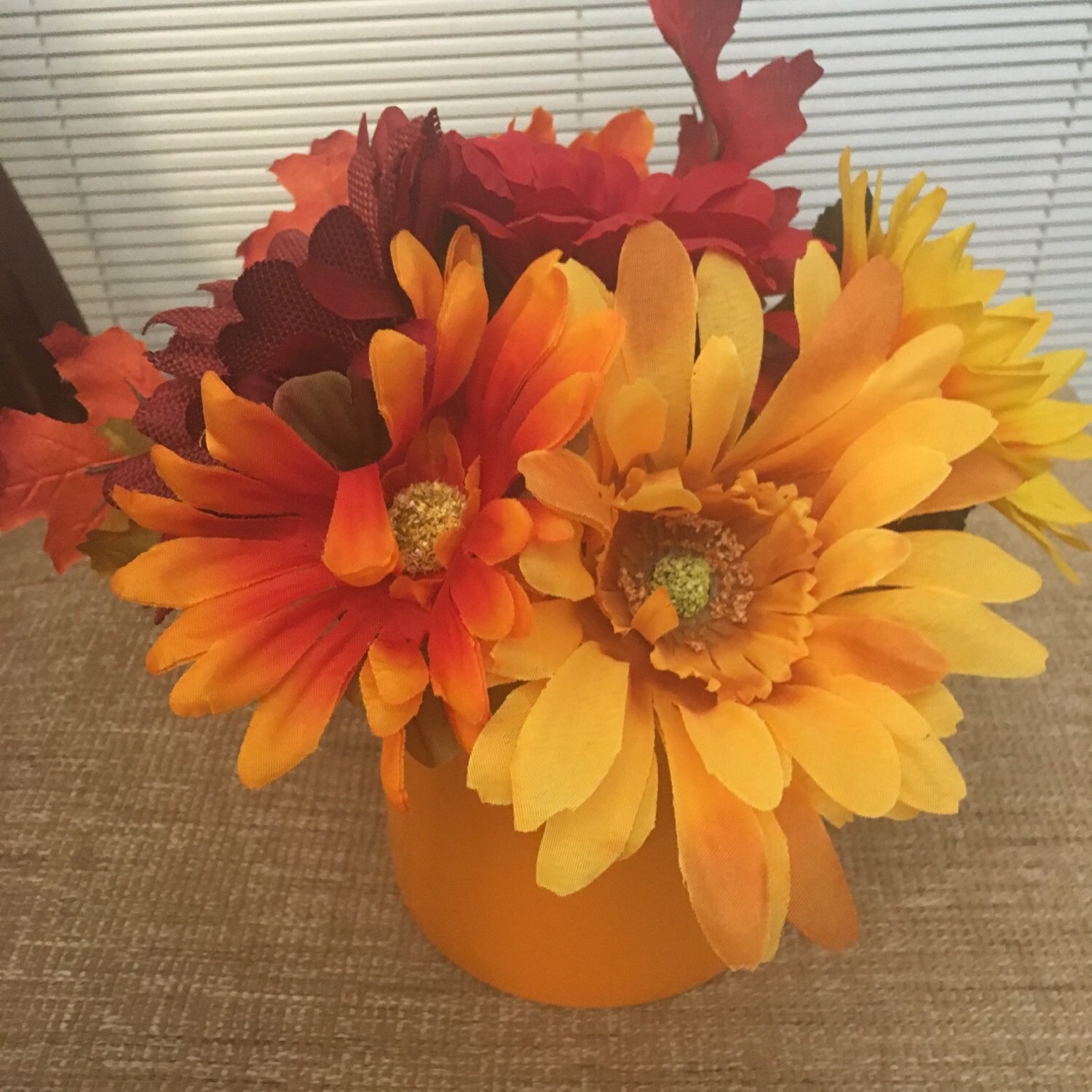 Handcrafted Fall Flower Pen: Autumn Colors, Home & Office - Etsy