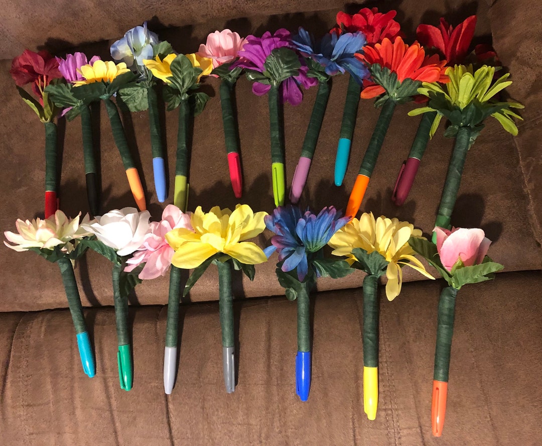 Customized Handcrafted Sharpie Marker Flower Pen for Bouquet Various ...