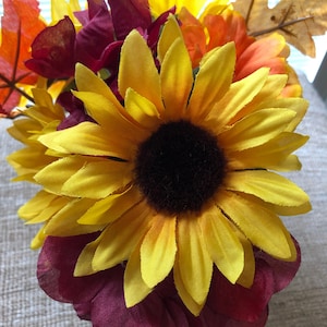 Handcrafted Sunflower Pen for Bouquet You Choose Quantity Blue or Black ...