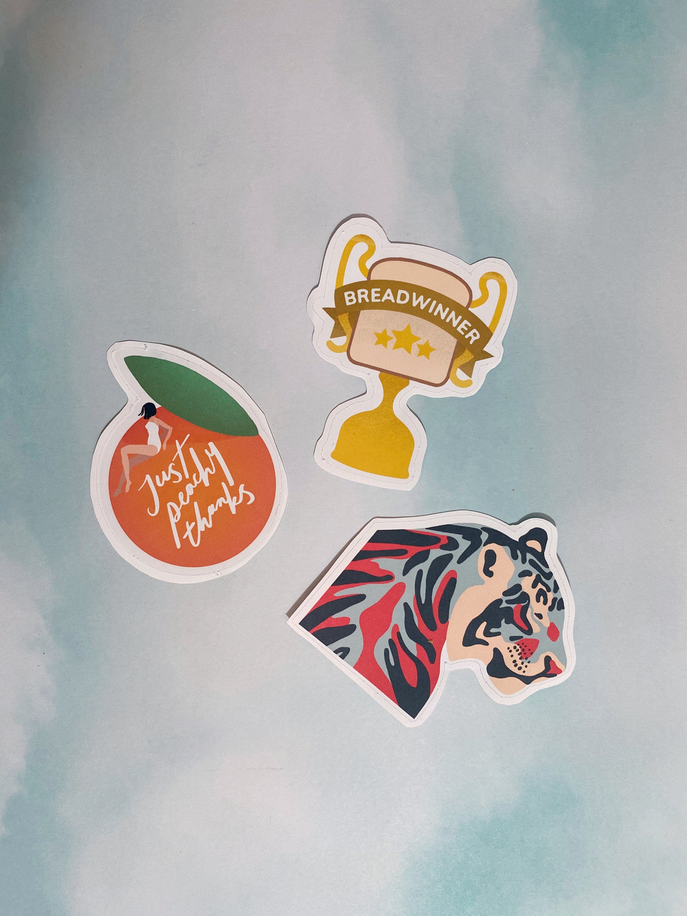 Breadwinner Sticker - Etsy