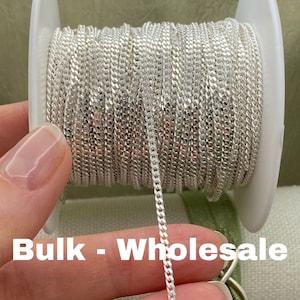 Sterling Silver Oval Rolo Chain S925 Silver Oval Belcher - Etsy