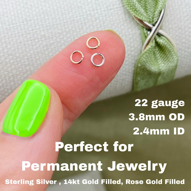 4mm Jump Ring Silver - Etsy