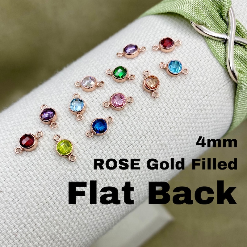 Flat Back Rose Charms - Etsy