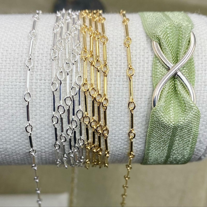 Fancy Gold Link Bracelet - Etsy