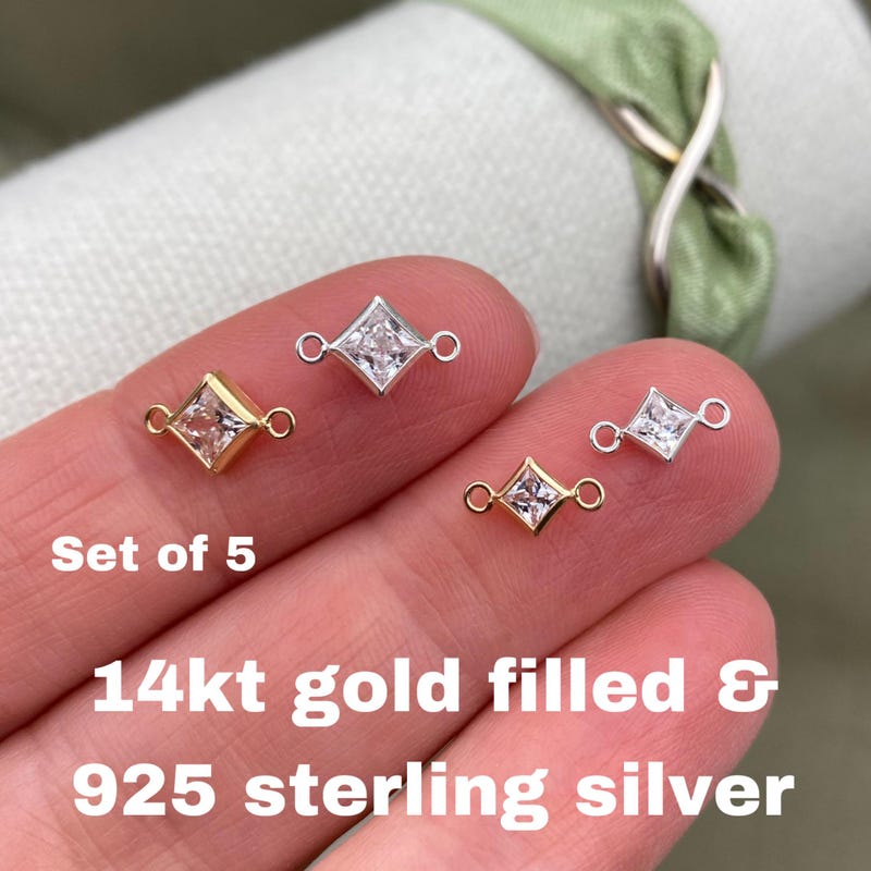 Square Link Chain 4mm - Etsy