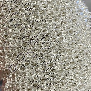 Oval Sunburst Dapped 14kt Gold Filled or Sterling Silver Chain ...