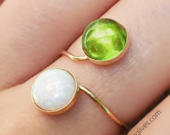 Opal and Peridot - Etsy