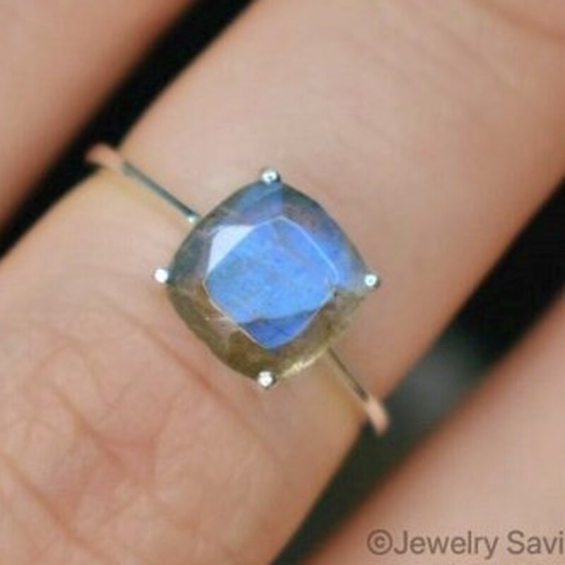 Labradorite Ring - Etsy