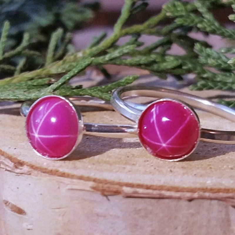 Star Ruby Ring - Etsy