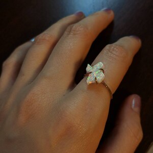 Opal Texas Ring, Texas State Ring, Texas Opal Jewelry, Texas Shape Opal ...