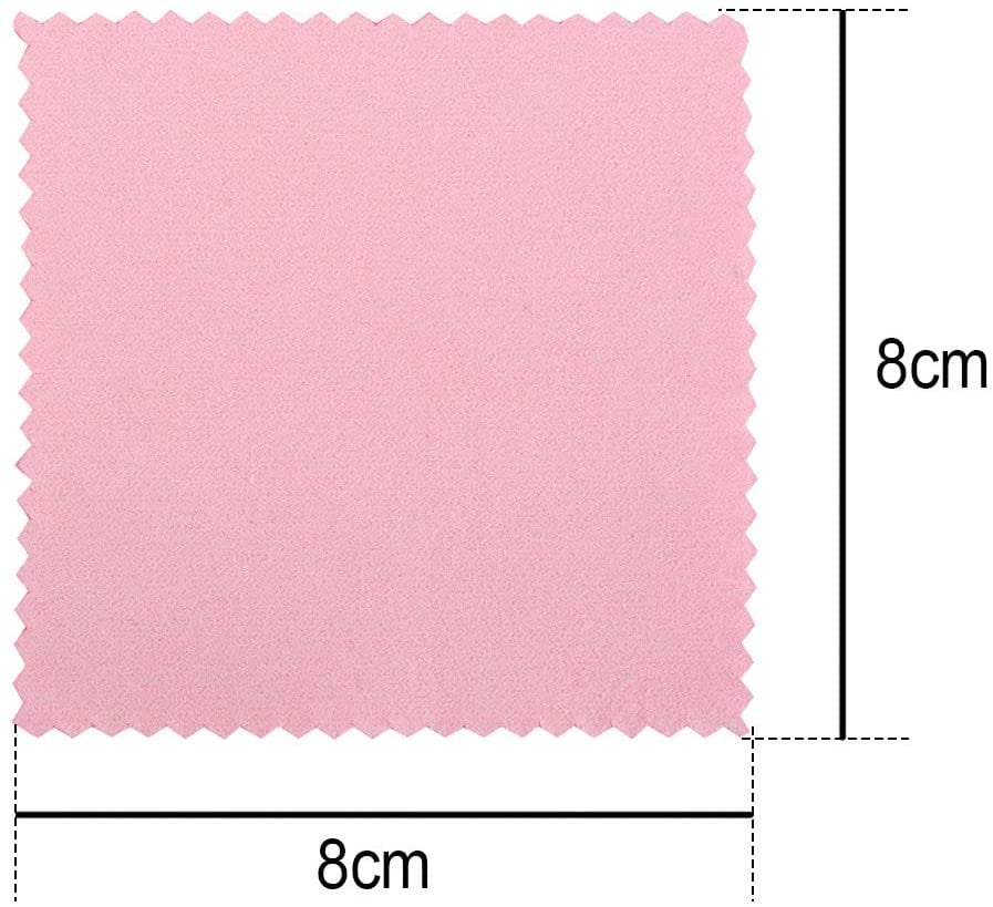 Pink Polishing Cloth, Jewelry Polishing Cloth, Jewelry Cleaning Cloth ...