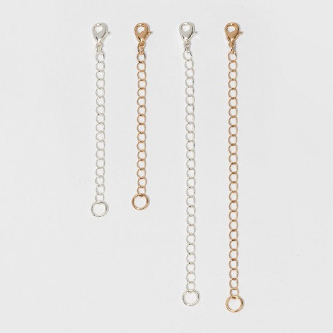 Necklace Extender, Extra Chain for Adjustable Necklace, Adjustable ...