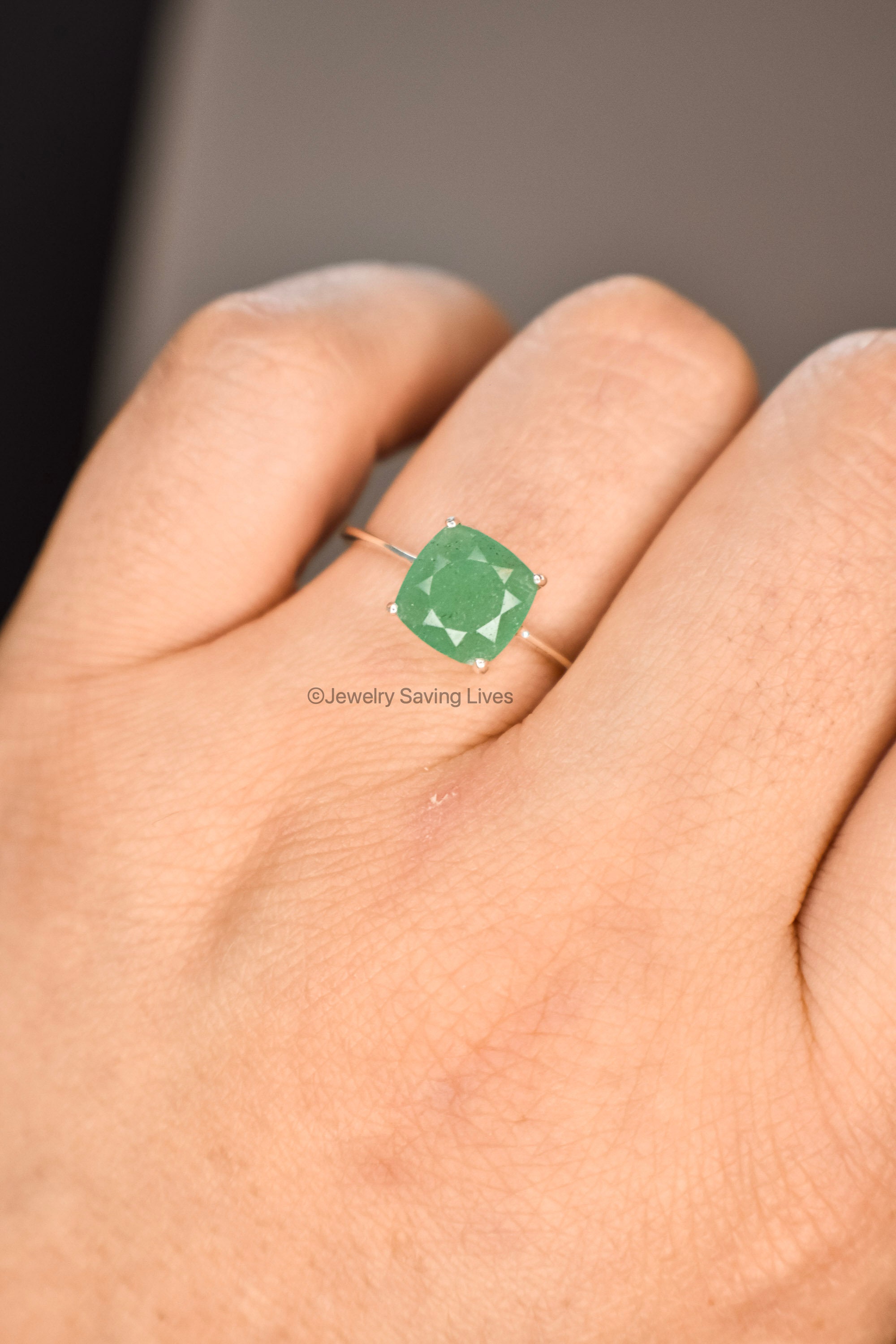 Natural Jade Ring Genuine Jade Ring Raw Jade Ring Green | Etsy