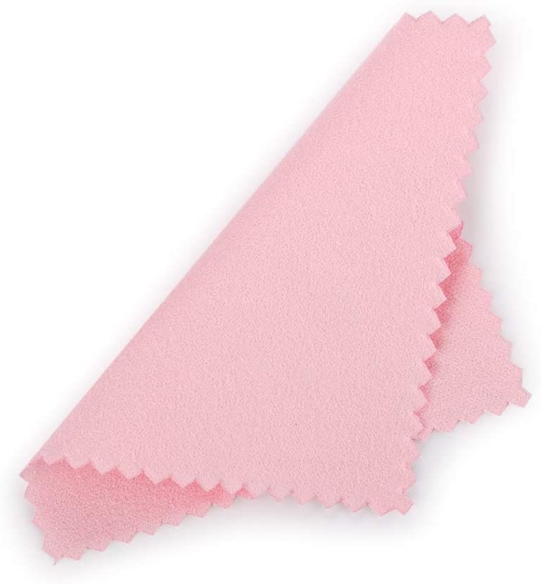 Pink Polishing Cloth, Jewelry Polishing Cloth, Jewelry Cleaning Cloth ...
