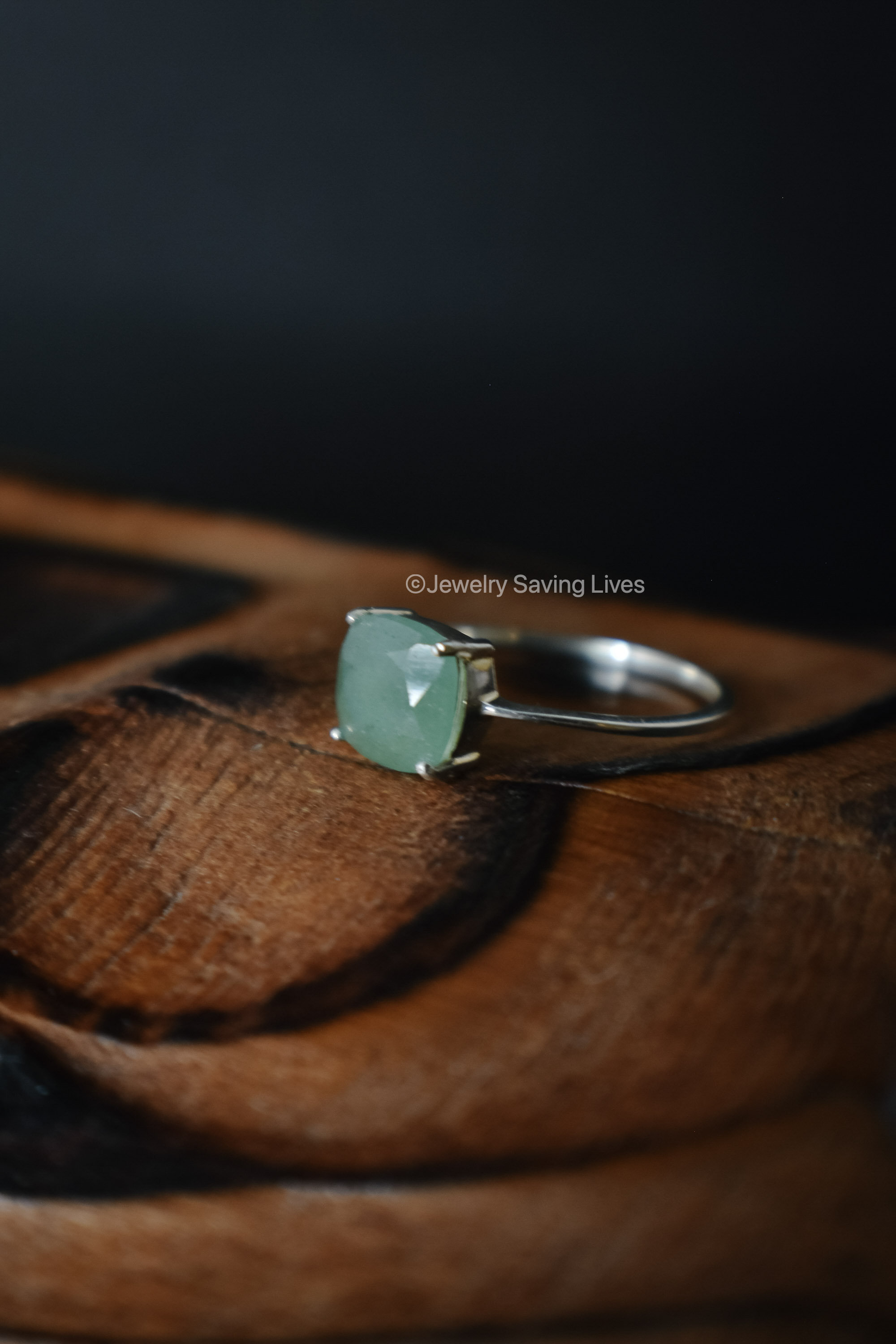 Natural Jade Ring Genuine Jade Ring Raw Jade Ring Green | Etsy