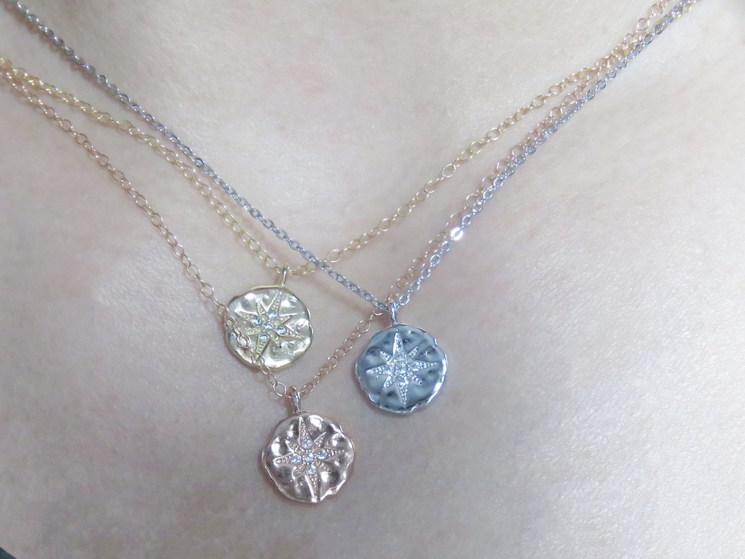 Last Call: Celestial Coin Necklace, North Star Coin Necklace ...