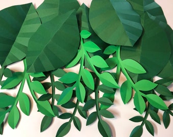 Paper leaves | Etsy
