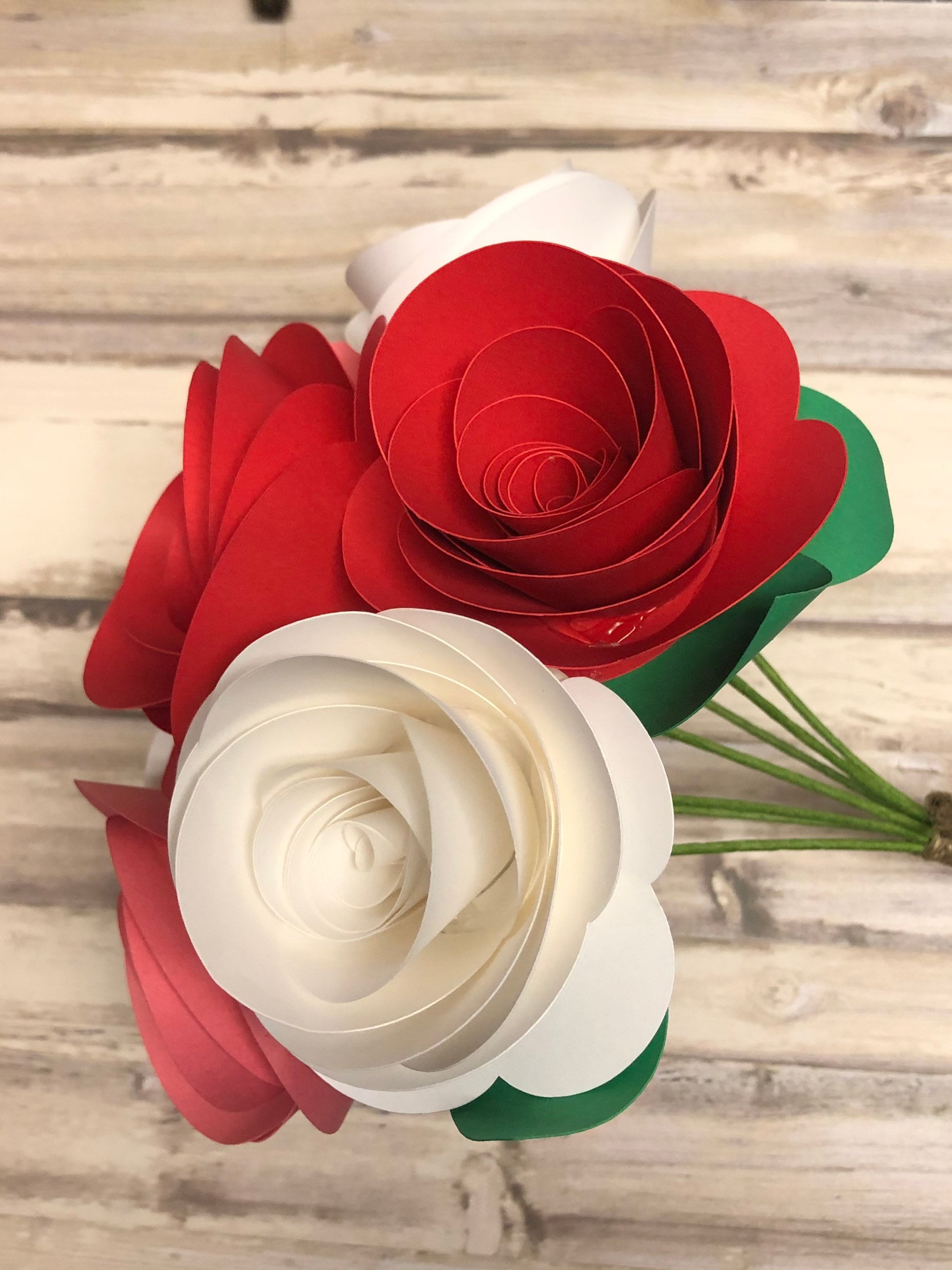 Paper Flower Gift Bouquet Any Colors Flower Bouquet | Etsy