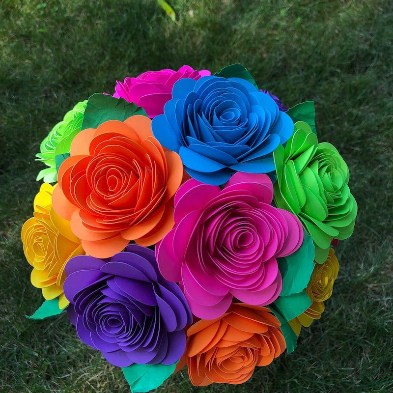 Paper Flowers - Etsy