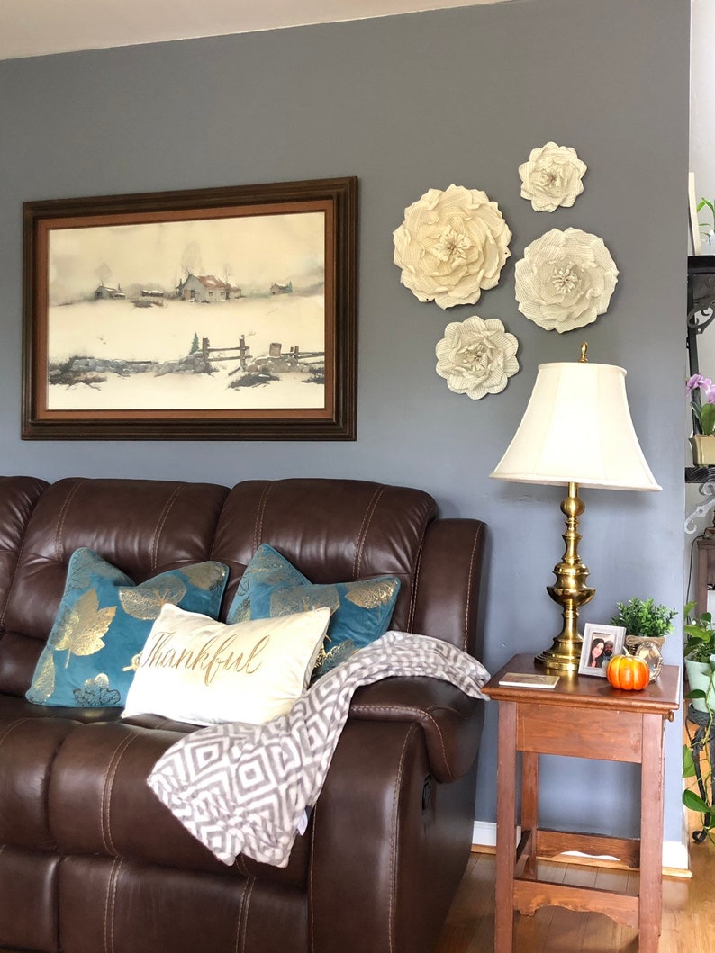 Large Book Paper Flowers / Book Page Roses / Wall Decor | Etsy