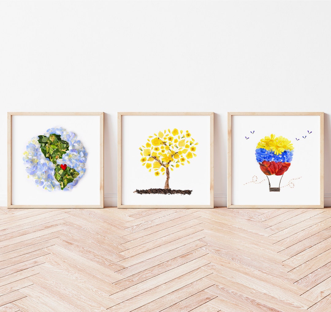 Venezuela Wall Art, Set of Three Venezuela-inspired Prints Featuring ...