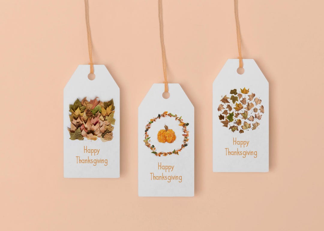 Thanksgiving Gift Tags Printable Favor Tags Happy Thanksgiving Gift ...