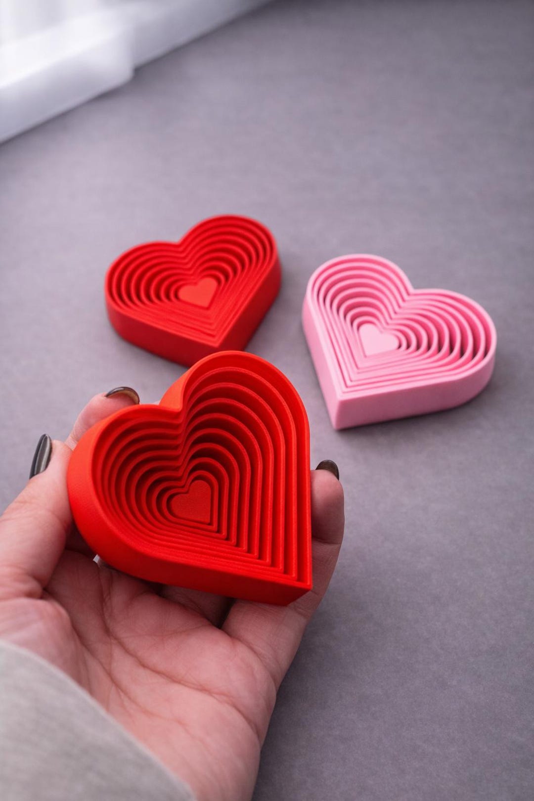 Heart Layered Fidget Toy — Classroom Valentine Gift Favor - Etsy