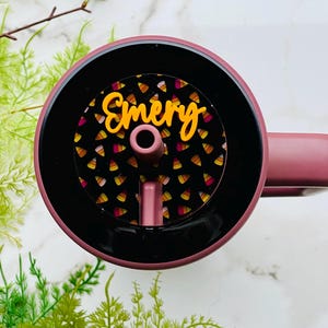 Brumate Era Name Plate, Fall, Halloween Tumbler Tag, Personalized 30/40 ...