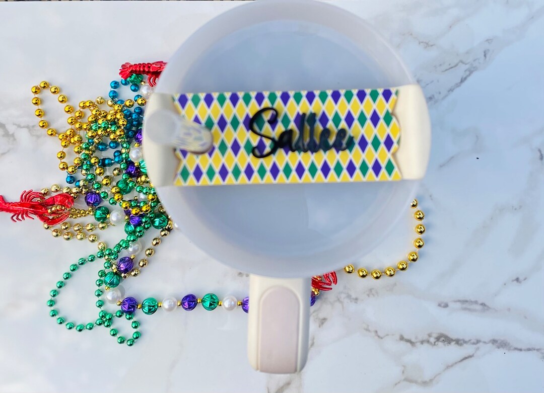 Louisiana Mardi Gras Stanley Name Plate, Marquis 30, 40 Oz Stanley ...