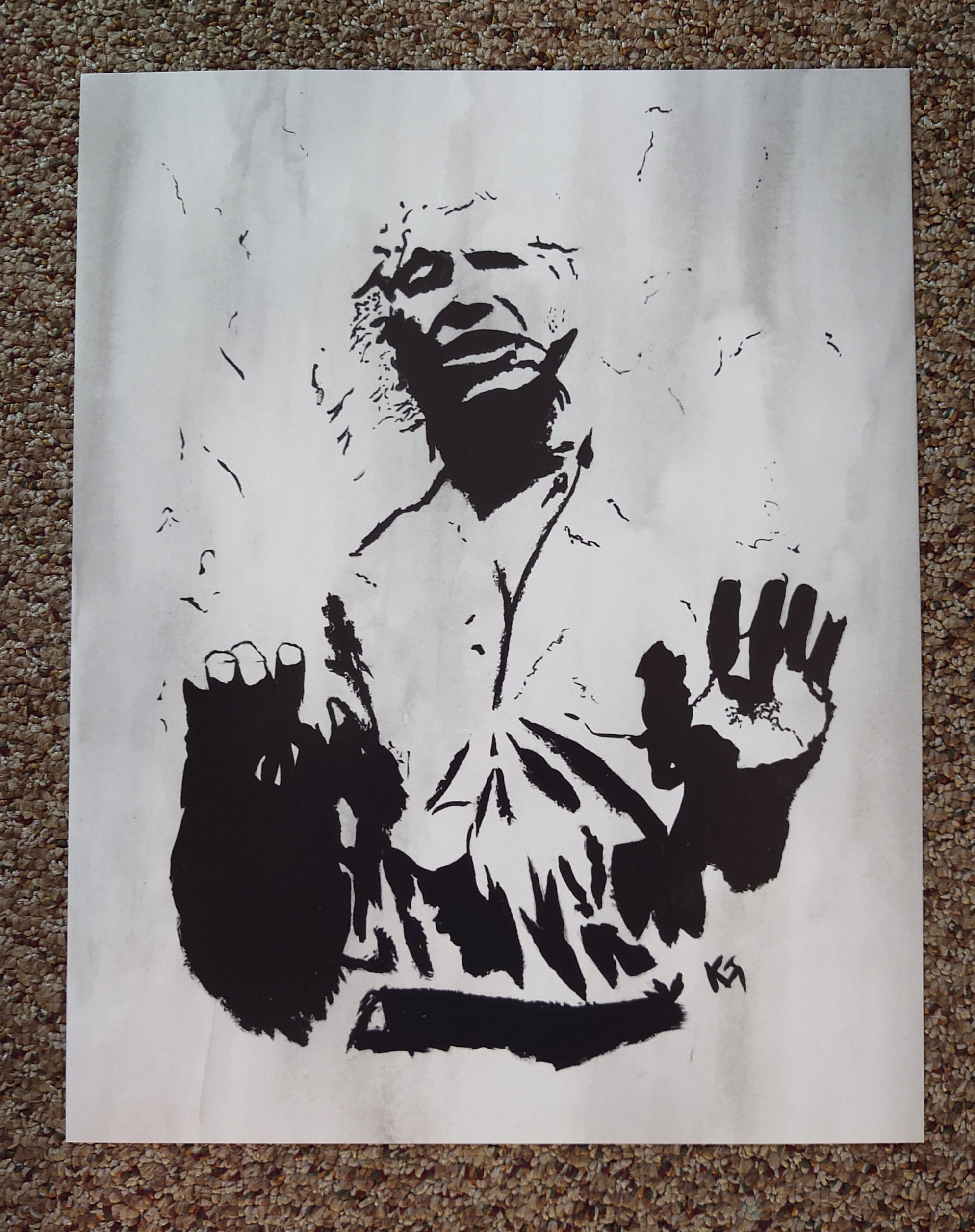 Star Wars Han Solo In Carbonite Art 8 x 10 Photo Print - Etsy.de