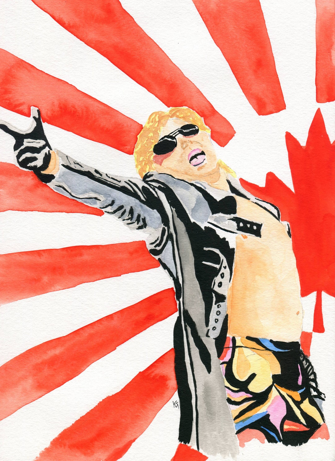 The Cleaner Kenny Omega Art Print 8" X 10" Art Print, AEW - Etsy