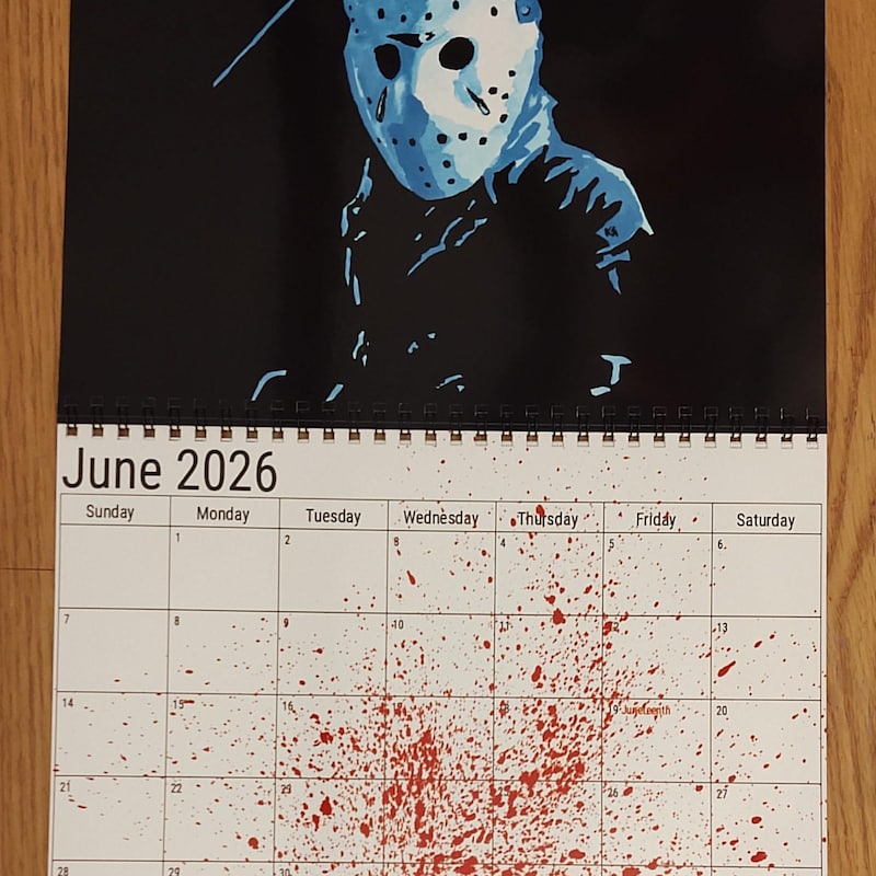 Horror Cat Calendar - Etsy