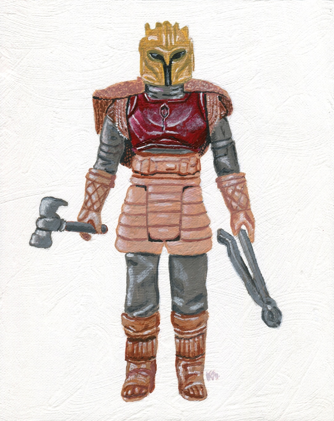 The Armorer Kenner Toy Art 8 X 10 Photo Print Star Wars, Mandalorian - Etsy