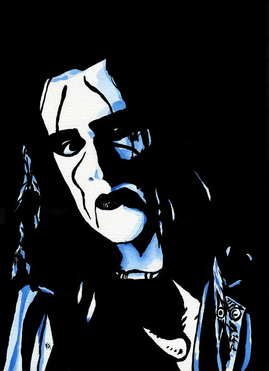 Sting "crow" Art Print 8" X 10" Photo Print, AEW, WCW, WWE - Etsy