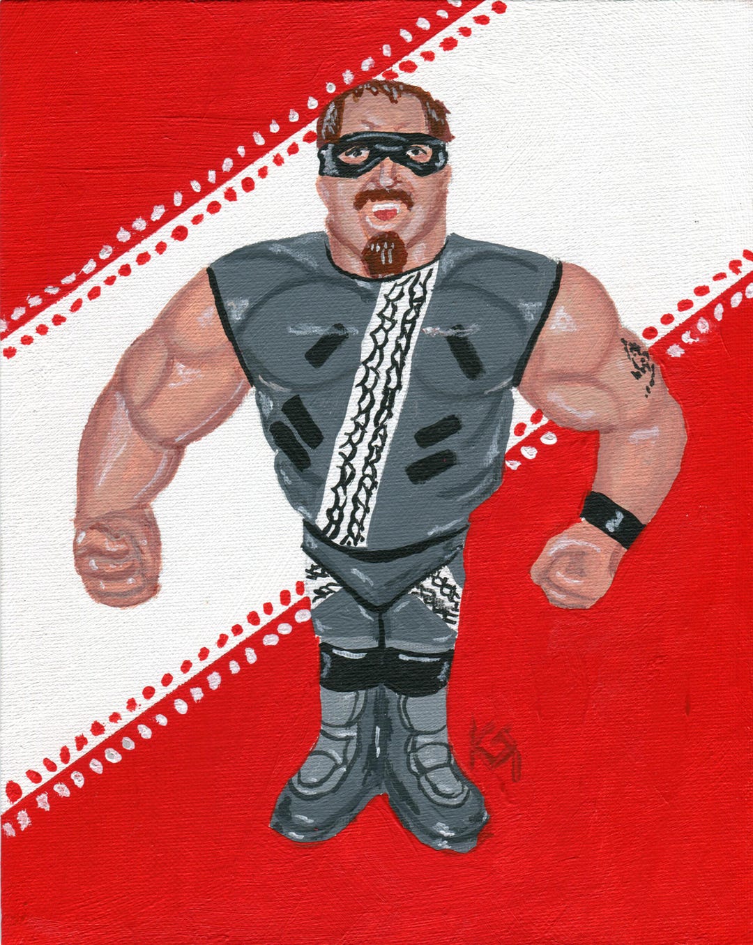 Repo Man WWF Hasbro Painting 8" X 10" Photo Print - Etsy