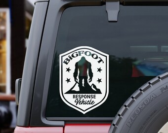 Funny Bigfoot Sticker - Etsy