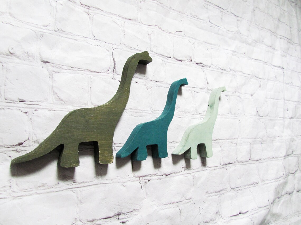 Dinosaur Shelf Decor Dinosaur Nursery Kids Bedroom Decor | Etsy