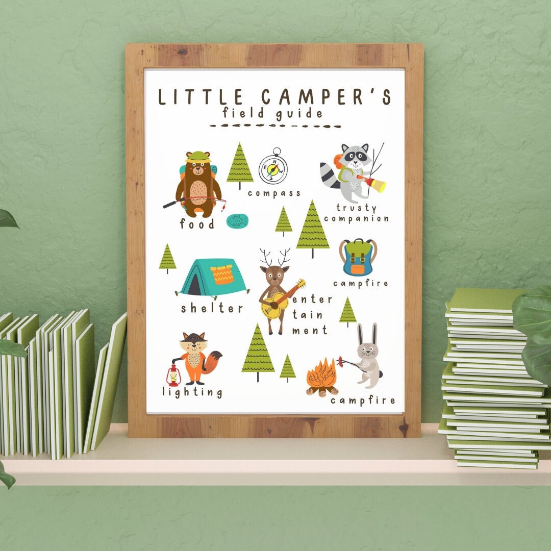 Printable Woodland Nursery Decor, Nature Decor, Forest Nursery Decor ...