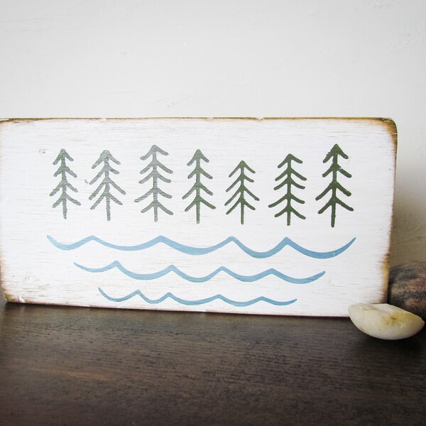 Lake Cottage Sign - Etsy