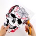 Paper Craft Halloween Skull Mask Day of the Dead Día De - Etsy
